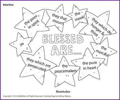 Beatitudes Coloring Pages ~ Coloring Pages