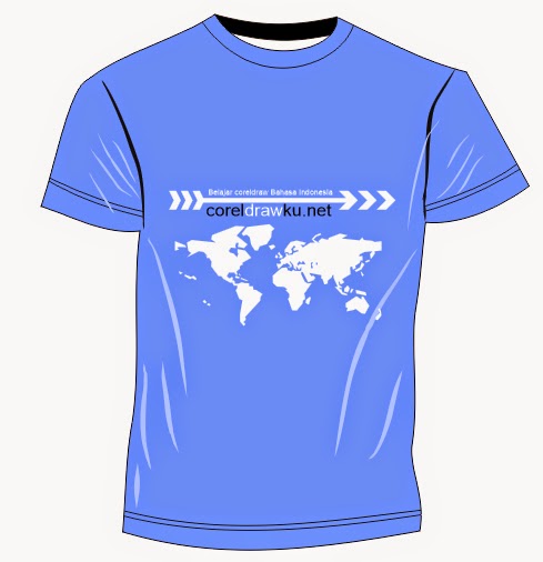 Cara Membuat Desain Kaos atau Baju di CorelDRAW - Kumpulan Tutorial