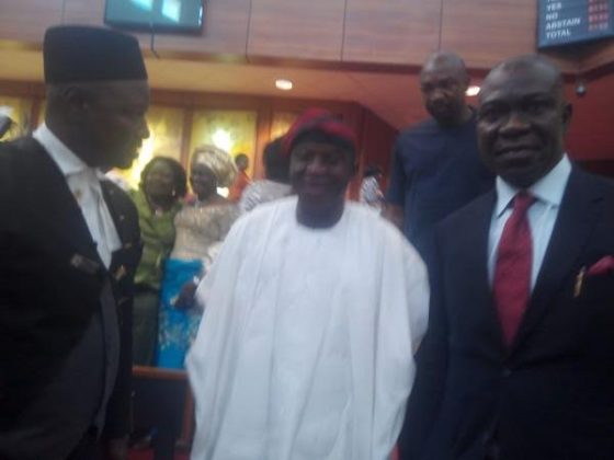 Former Senate President, David Mark elected new Senate leader