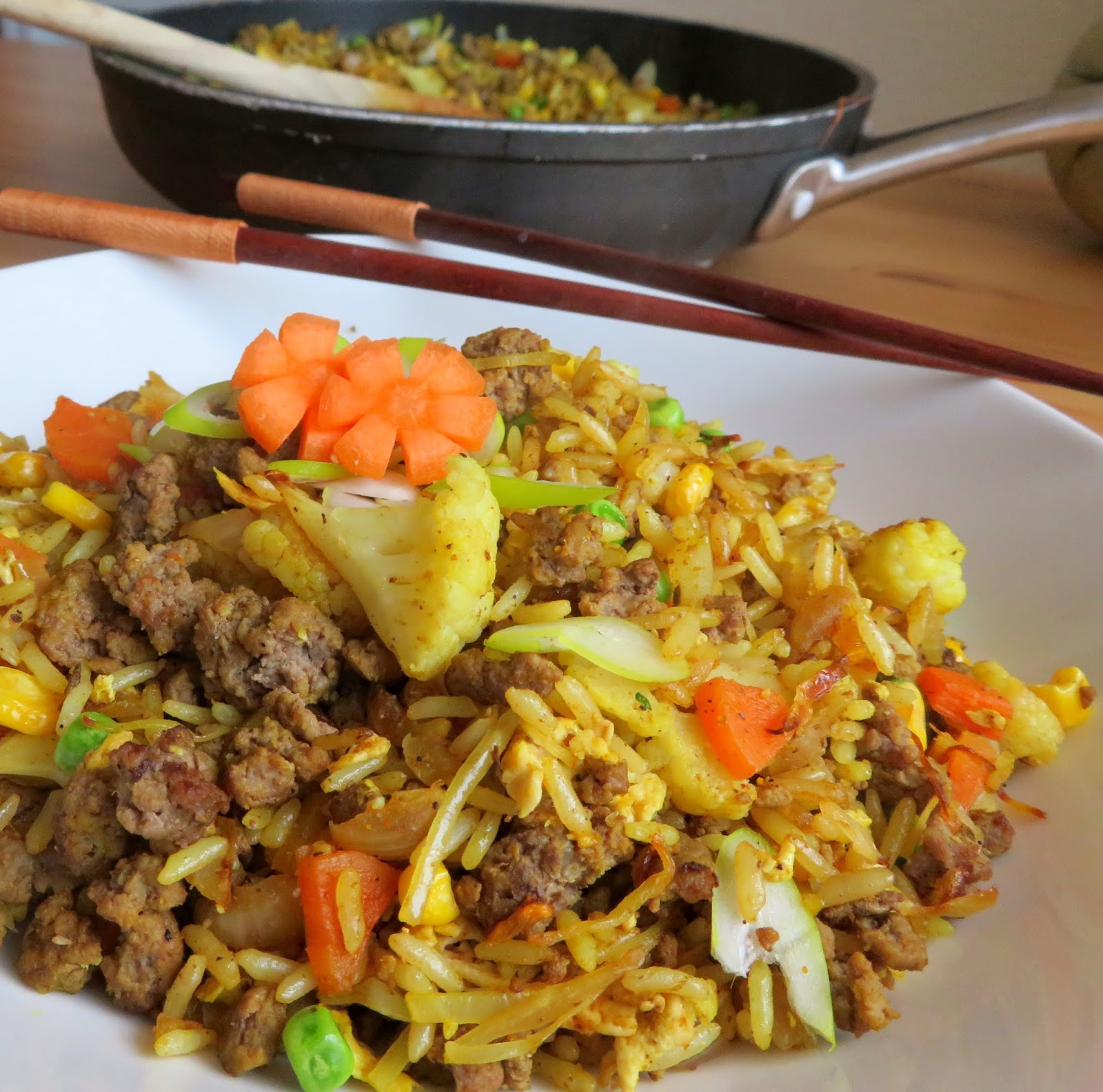 Curried Beef Fried Rice | The English Kitchen