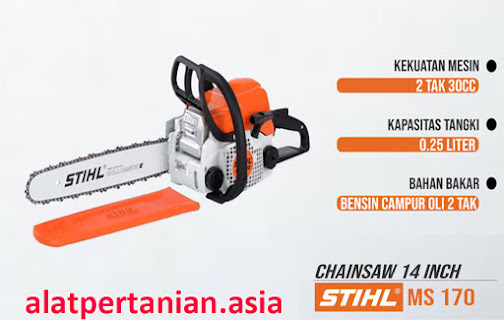 DAFTAR HARGA CHAINSAW / Mesin Gergaji Rantai / Mesin Potong Kayu MERK STIHL | Pertanian | Alat ...