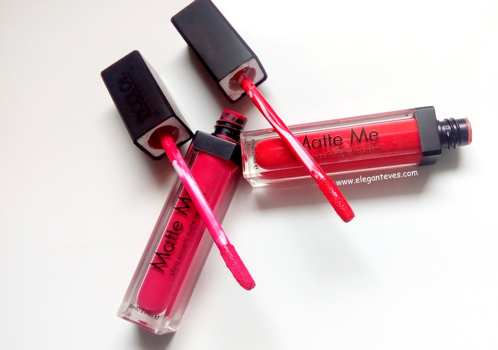 Review of Incolor Matte Me Lip Cream 403 and 407 - Elegant Eves