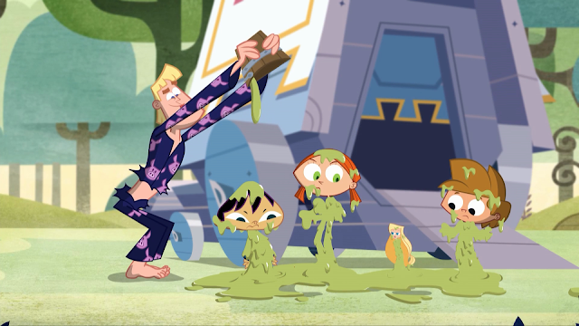 Shirtless Drawn Cartoon Boys: Shirtless Sir Roderick in Gawayn-2