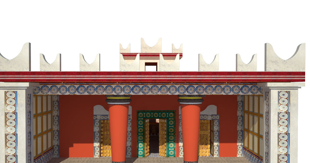 Sketch Reconstruction Architecture: The Micene Megaron - Il Megaron di ...