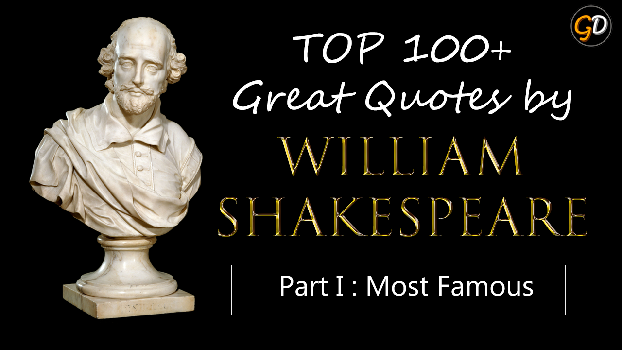 TOP 100+ William Shakespeare Quotes part 1 of 7 | Most Famous ...