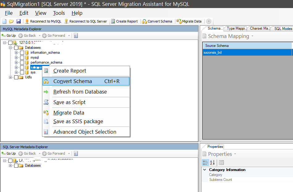 Migrar Una Base De Datos De Mysql A Sql Server ~ Daedcoder