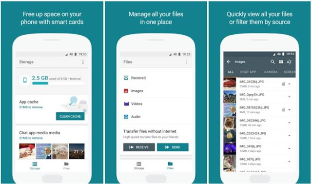 Google's new Android file manager: Files Go - Lensfire