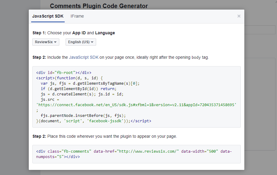 How to add Facebook Comment box for your website ~ Ofuran