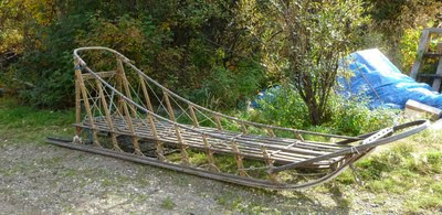 Old School Alaskan: Interesting Freight Sled