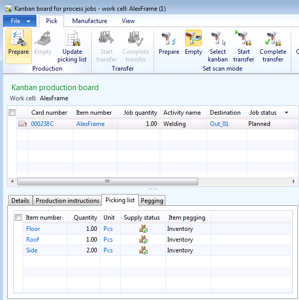 Microsoft Dynamics AX : Lean Manufacturing - Dynamics AX 2012