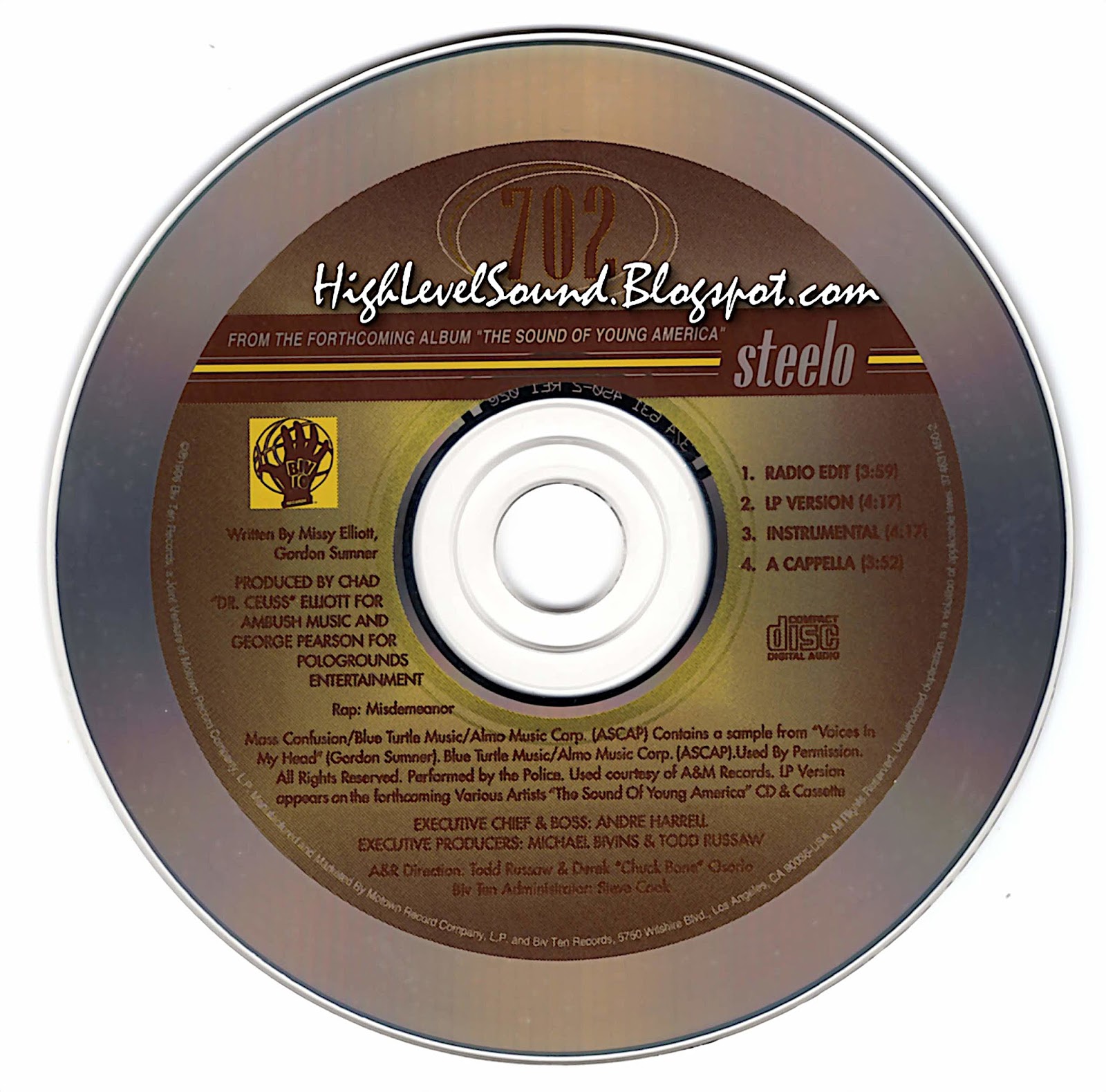 highest level of music: 702 - Steelo-(Promo_CDS)-1996-hlm