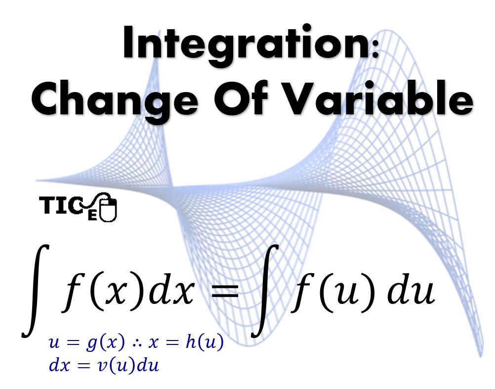 Procesos Industriales: Integration Techniques: Change of variable
