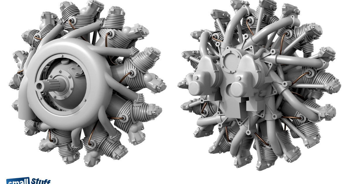 Small Stuff Models: Coming soon - 1/72 Wright R-975/R-760/R-540 ...