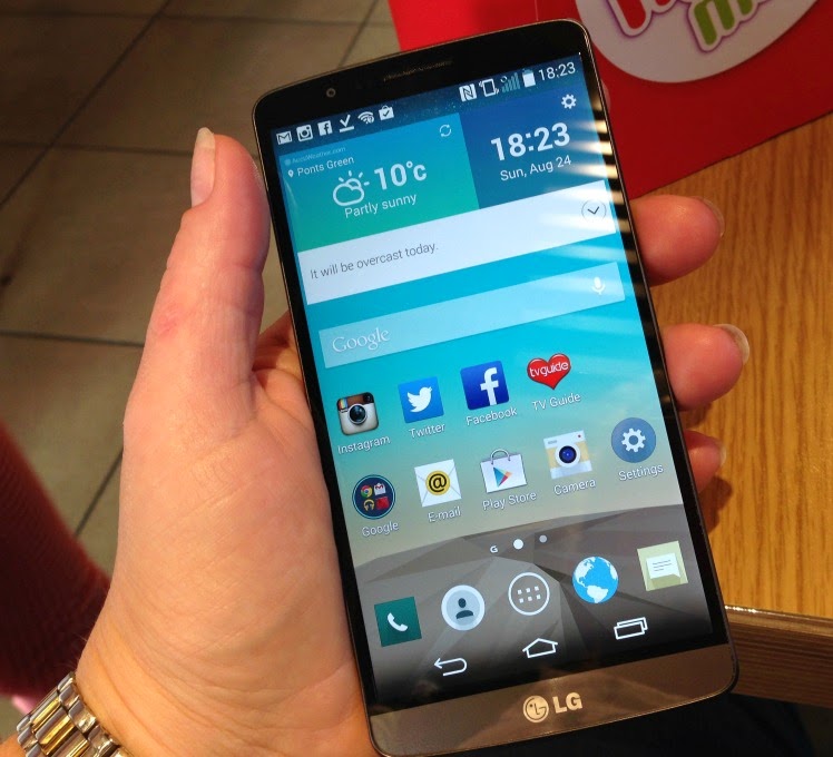 Mummy From The Heart: Review of the LG G3 Phone
