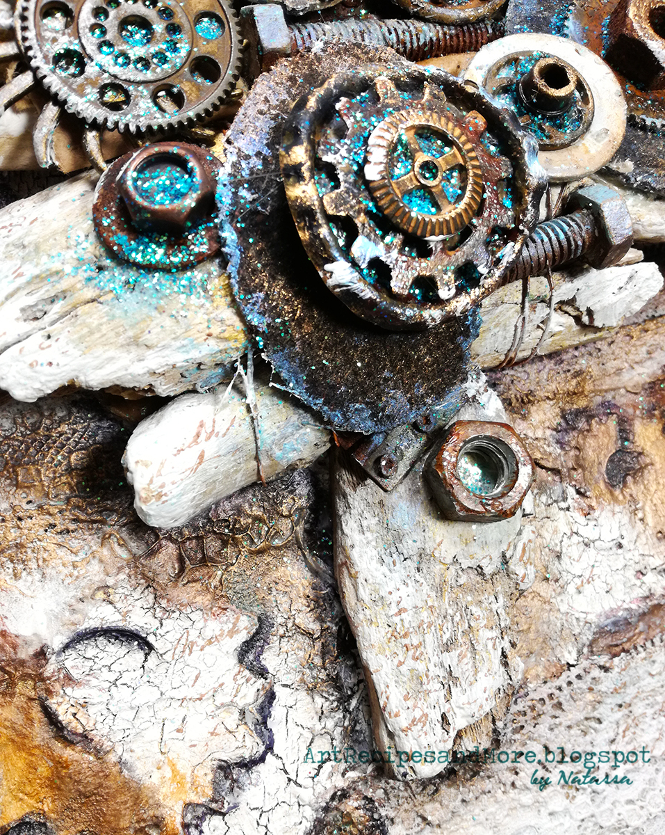 Art Recipes and More: Mechanical Junk Tree