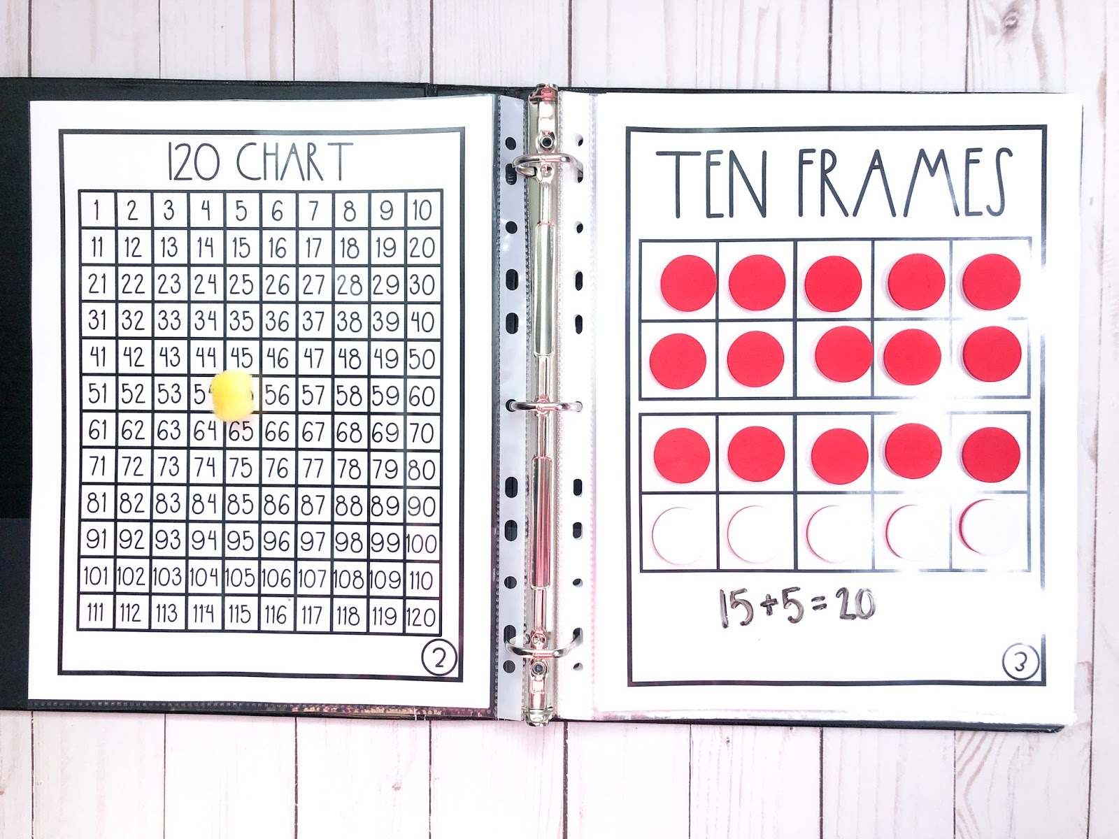 Second Grade Guided Math Student Binder | The Lemonade Stand