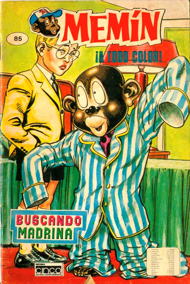 Mexico Comic Sonrisas: Memin ¡A todo color! - Ed. Cinco (81 al 85)