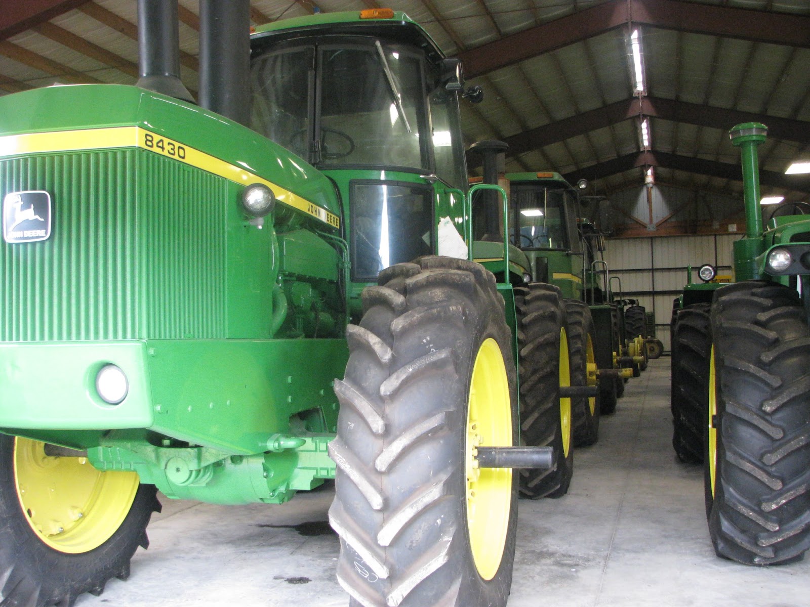 Preussless Pathways: John Deere Green and Strawberry Red