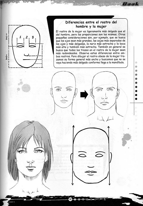 Tutorial para dibujar anime: 12 Tutorial Complexiones y Edades Parte1