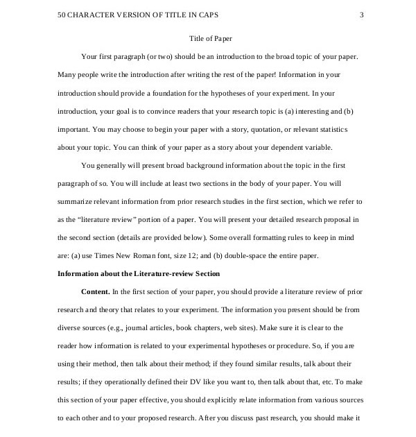 Apa Research Proposal Sample ~ Certificate Letter