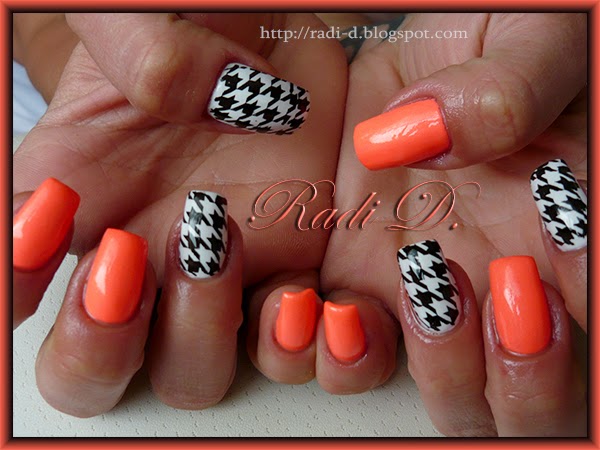 It`s all about nails: Pepit design