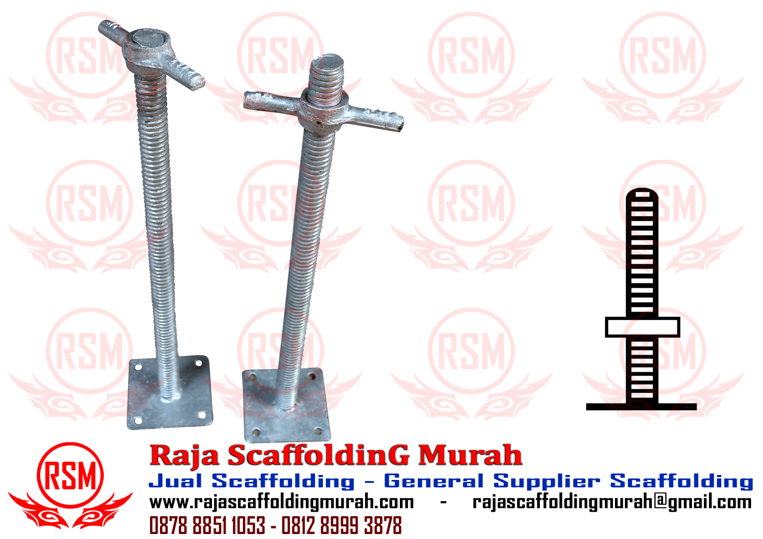 Jack Base | Raja Scaffolding Murah 0812 8999 3878