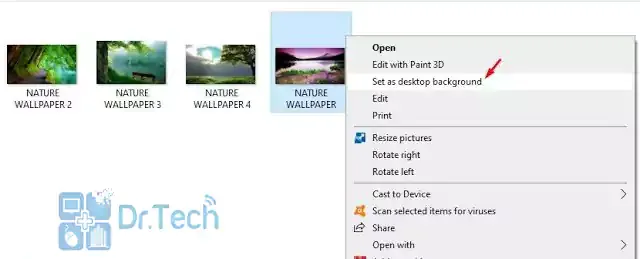 How to change desktop wallpaper without activating Windows 10