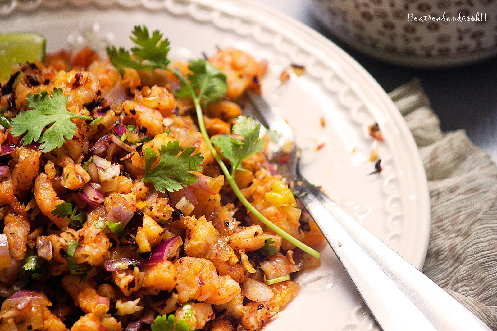 Chingri Macher Bhorta / Bengali Prawn Bharta