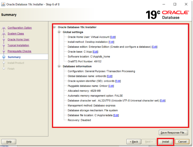How to install ORACLE 19 C on windows 10 (64 bit) - Ontoor Solutions