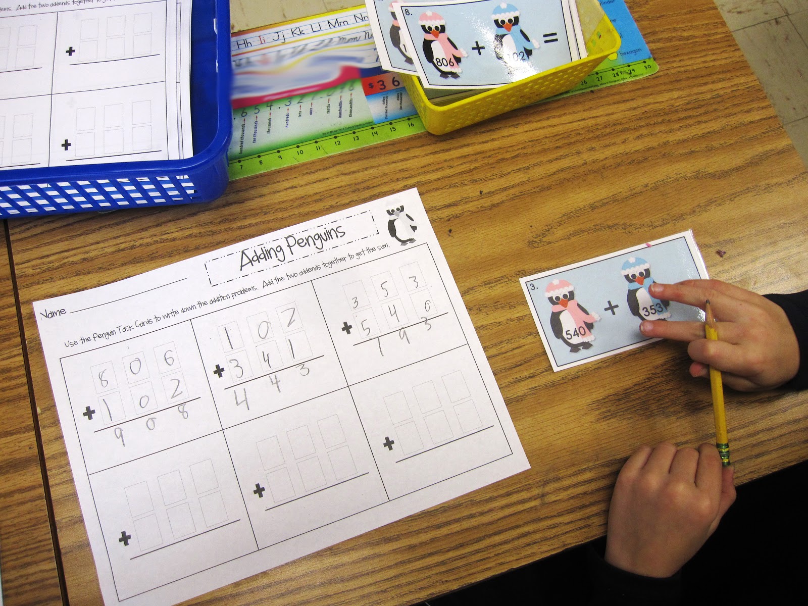 Simply Skilled in Second: Penguin Math Day!