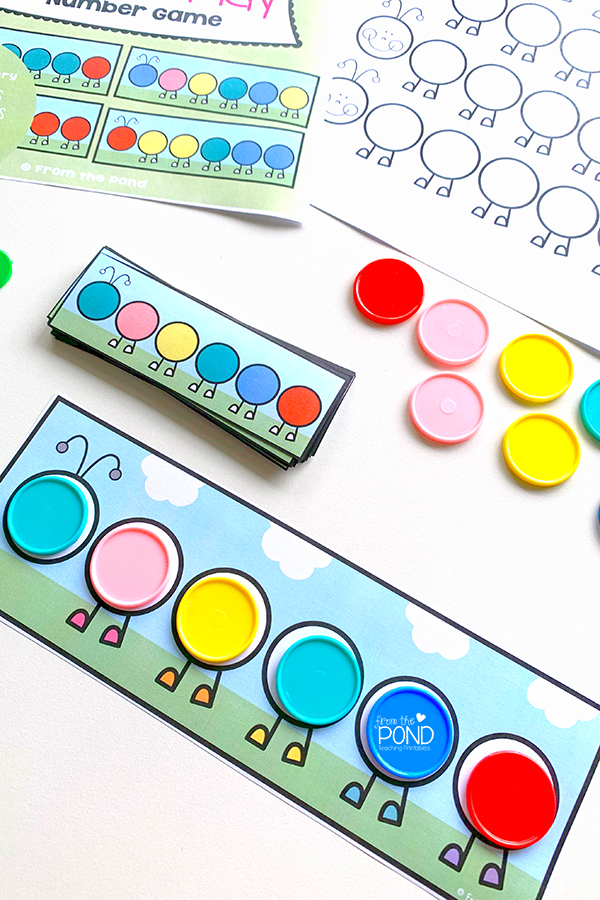 Visual Memory with Math Counters | From the Pond