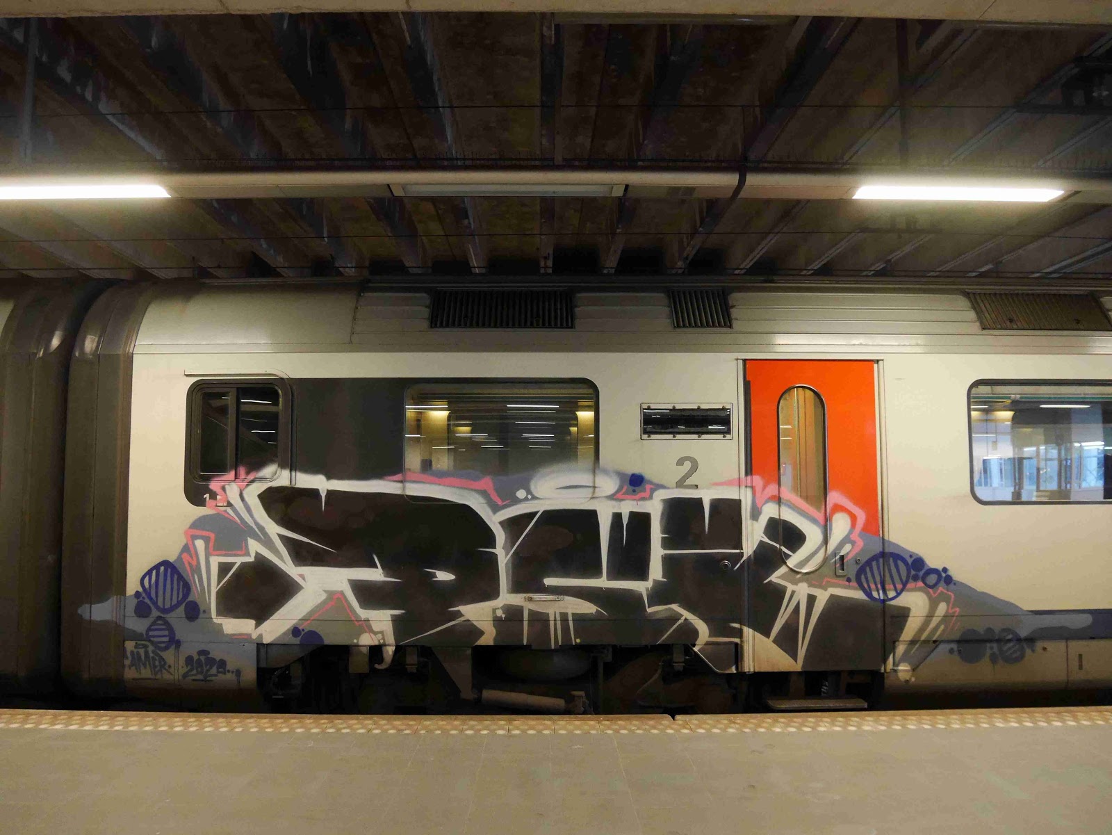 LA PROCEDURE Art on Train