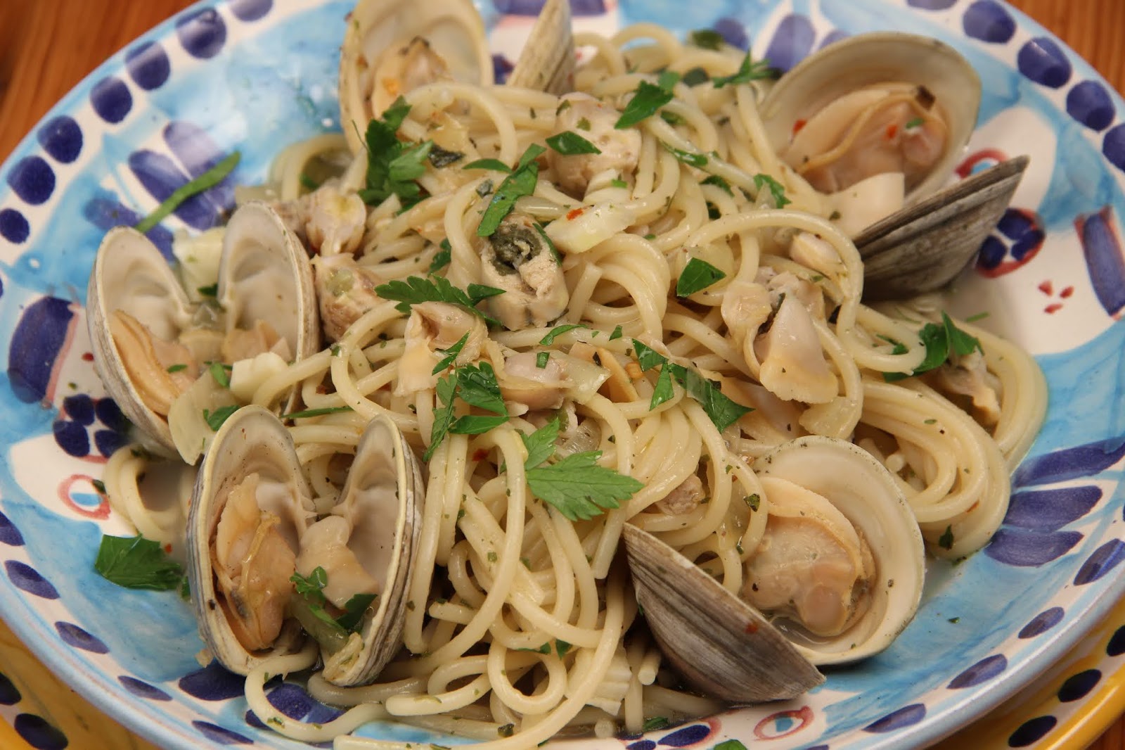 Big Mamma's Italian American Cooking: SPAGHETTI WITH WHTE CLAM SAUCE ...