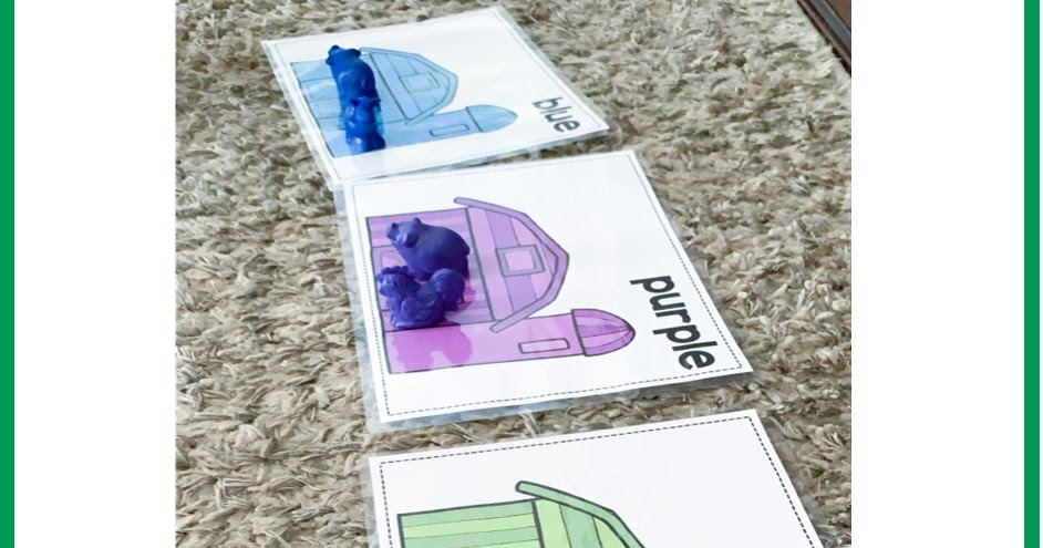 Toddler Tuesday: Farm Color Sorting | Live, Laugh, I LOVE Kindergarten