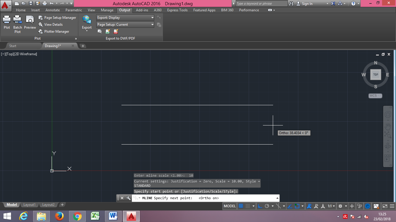 Tentang Gambar Bangunan: Cara Membuat Garis Multiline Pada AutoCAD