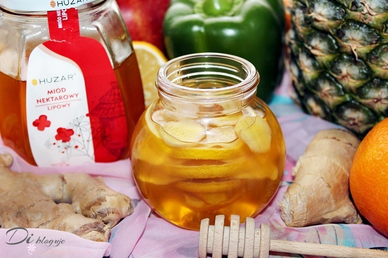 Domowy syrop z cytryny, imbiru i miodu - skuteczny na przeziębienie i ...