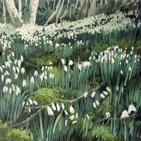 Tracy Butler Art: Snowdrops