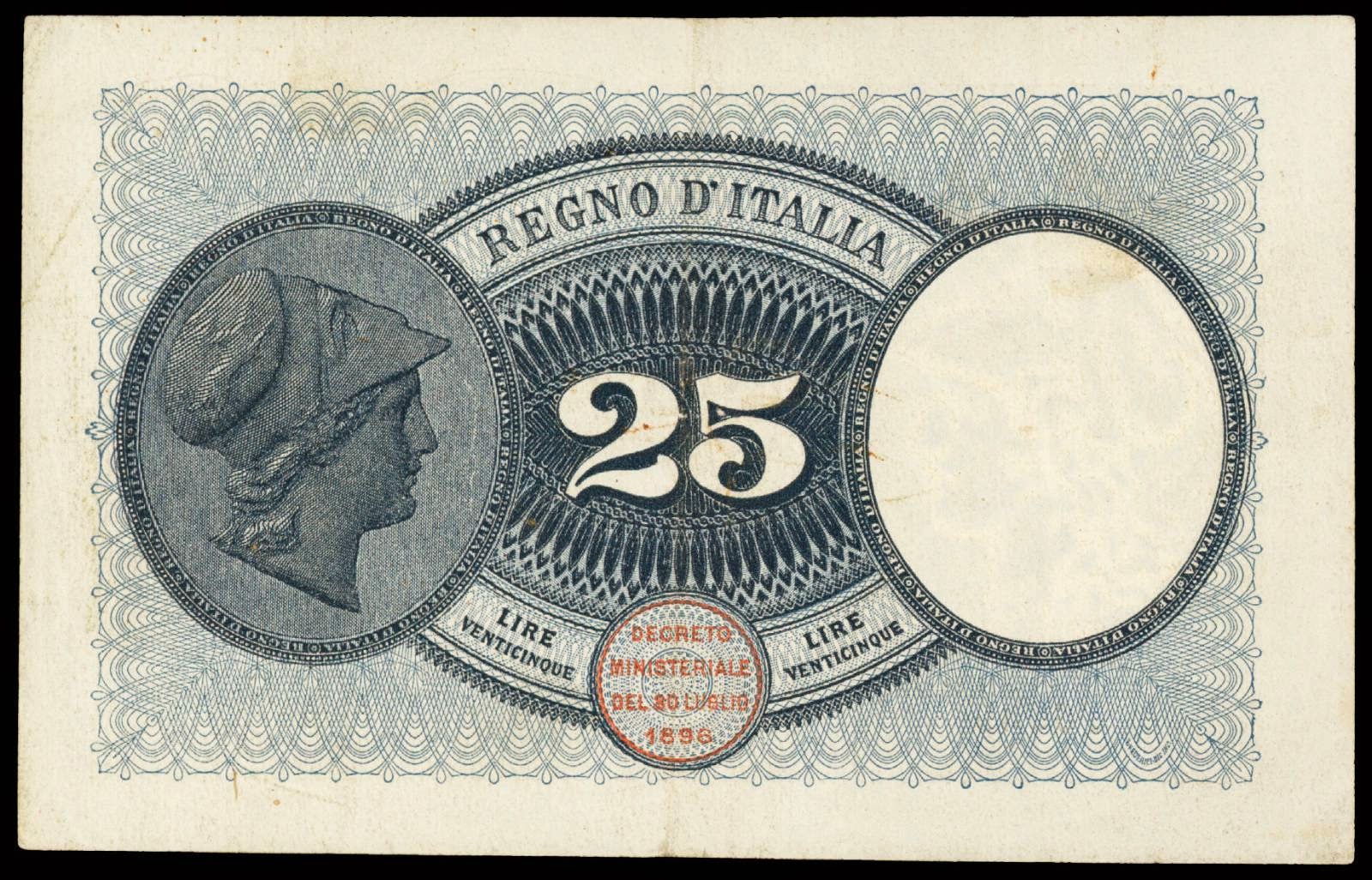 Italy 25 Lire banknote 1923|World Banknotes & Coins Pictures | Old ...