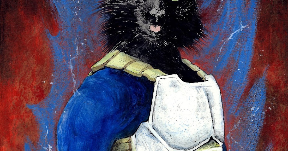 Freelance Illustration & Design by: Vegeta the Cat as "Vegeta the ...