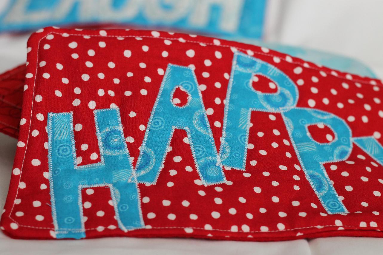 Lilyquilt: Quilted Words for a Flannel Board (Tutorial)