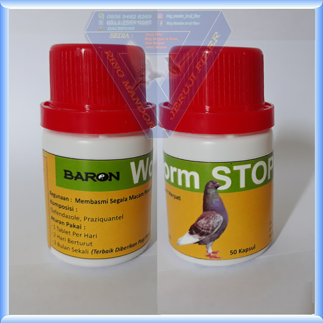 RING MANDOR JERUJI FIBER