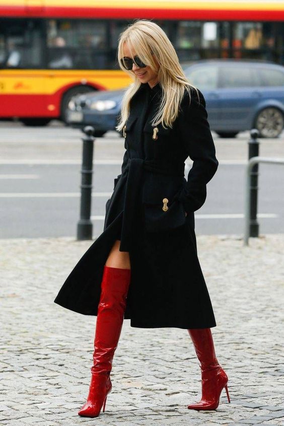 Just Sexy Boots 14 Combination With Red Boots