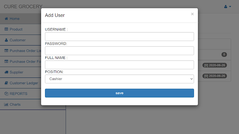 Store Grocery and Sales Inventory System Project Free Source Code in ...
