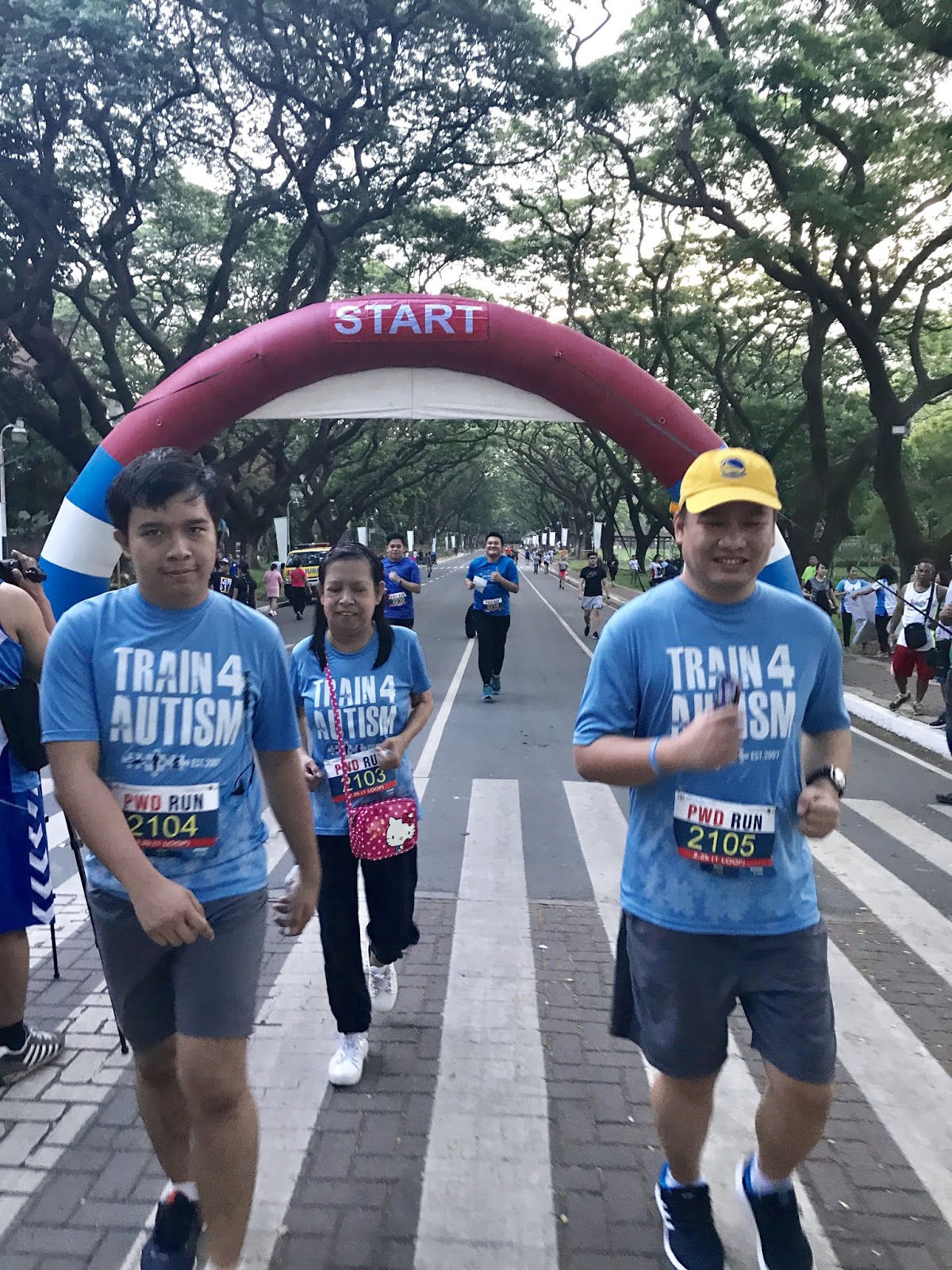 Bicolano Penguin: PWD FUN RUN: PWeDe Pala