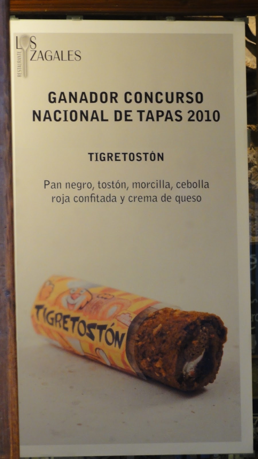 a bell bulto: Tigretostón - Tapes i plats de Castella (II)