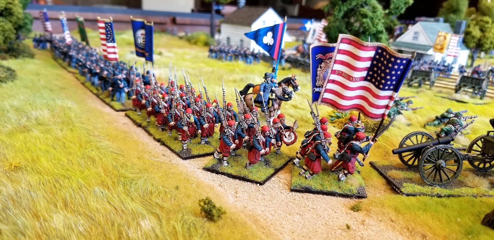 Jay's Wargaming Madness: ACW Battle Report - Farm Defence