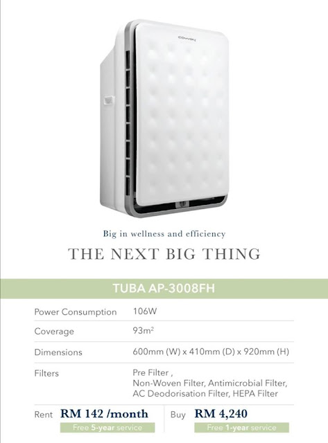 CowaySatu.com - Laman No.1 Pengguna Coway: Coway Tuba