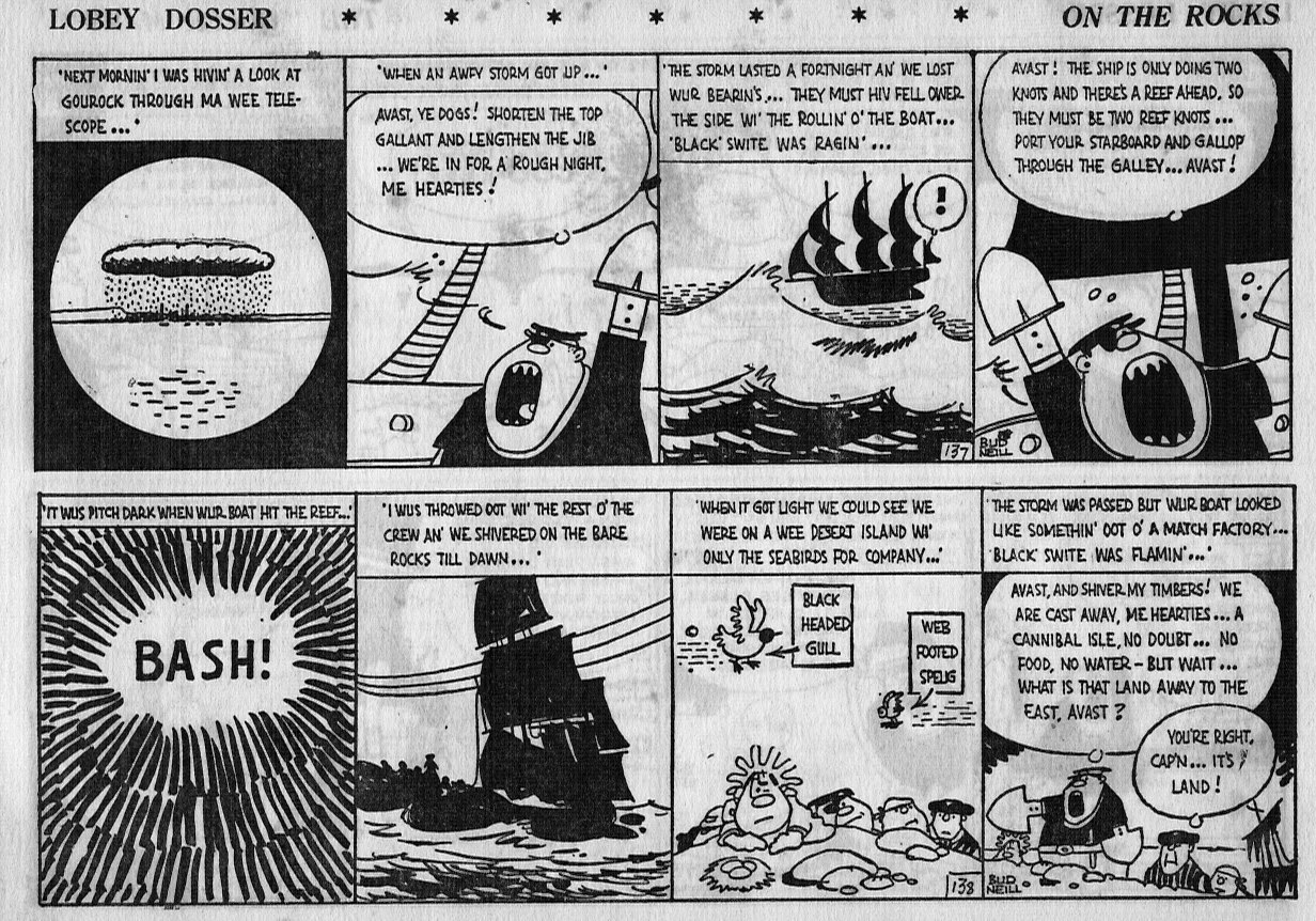 Pictures from an Old Book: "LOBEY DOSSER: His Life Story" By Bud Neill ...