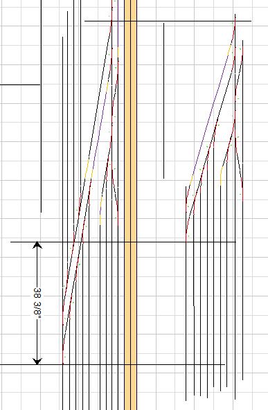 Yard Throat Layout - Atlas #6 vs Micro Engineering #5 Yard Ladder System