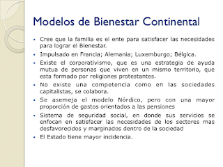el blog de la pepa: Modelos de Bienestar Europeos